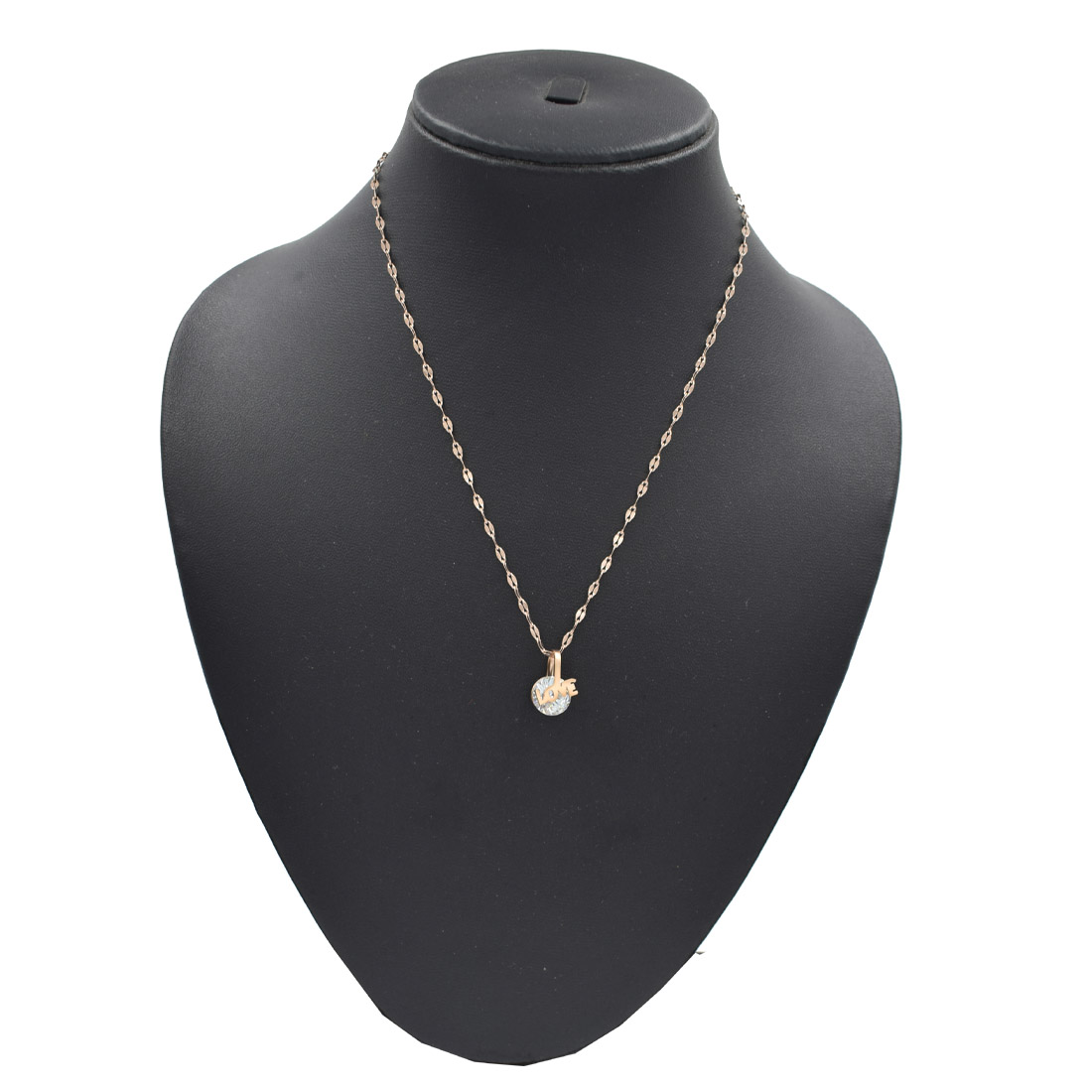 Rotating pendant Golden chain – Sandhya Designer Studio